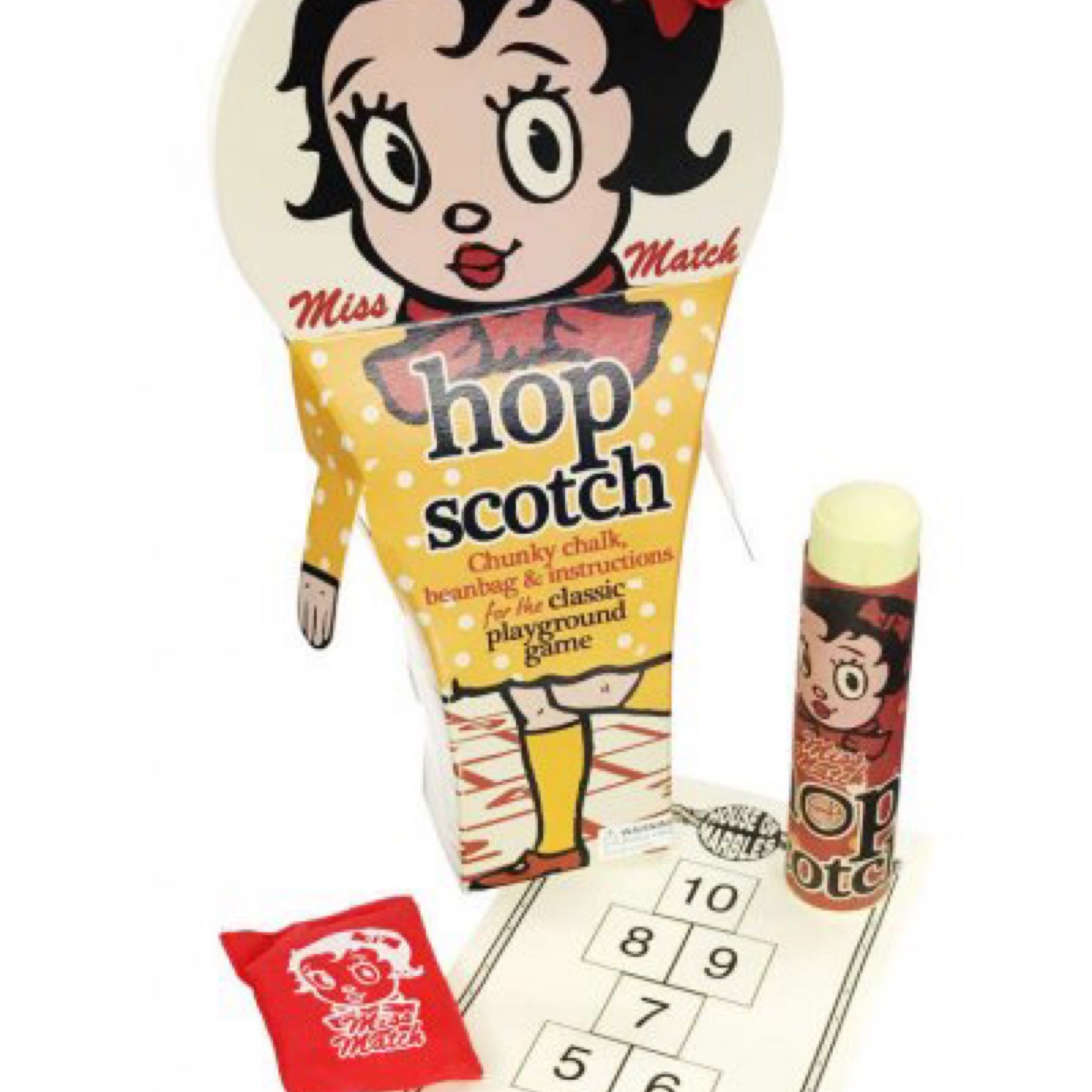 Miss Match Hop Scotch Game | Retro Betty
