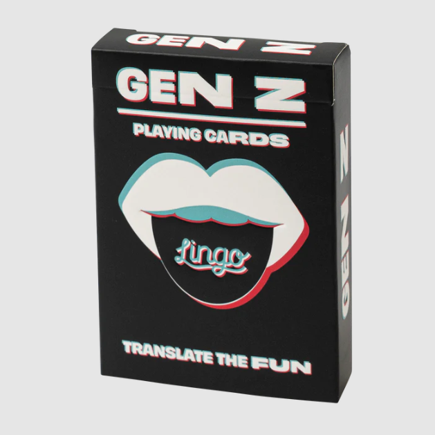 Gen Z Playing Cards Translate The Fun Lingo | Retro Betty