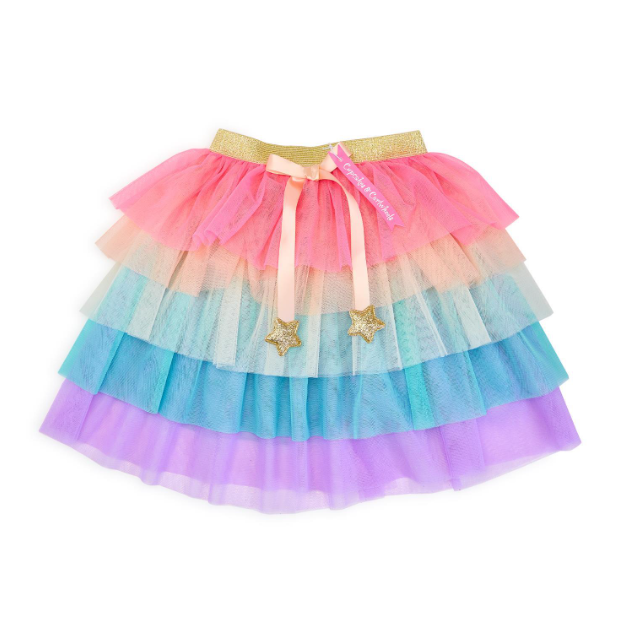 Rainbow Ruffles Tulle Dress Up Tutu for Children Cupcakes & Cartwheels ...